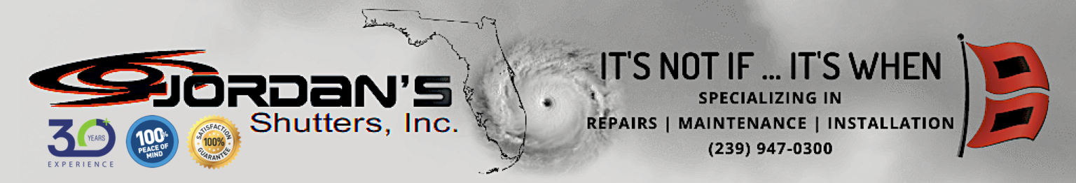 Shutters Repairs, Maint. & Installs in Lee Collier Counties
